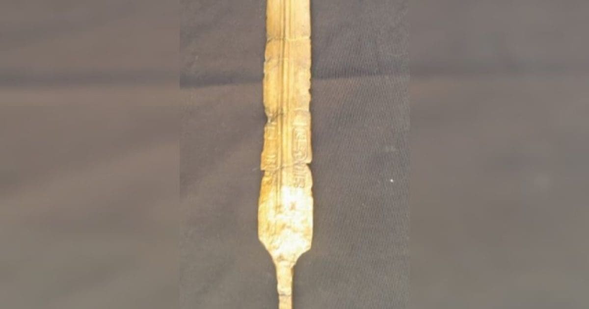 Ancient Sword From The Era Of Moses Discovered | WLT Report