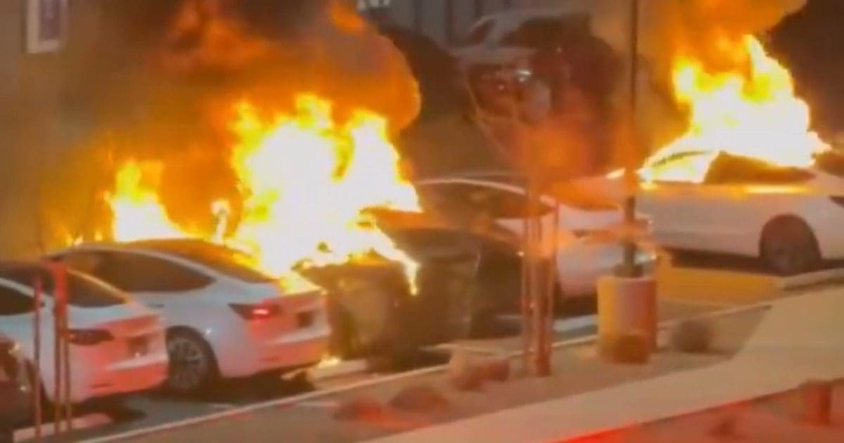 TESLA TERRORISM? Multiple Tesla Cars Set on Fire in Las Vegas, FBI ...