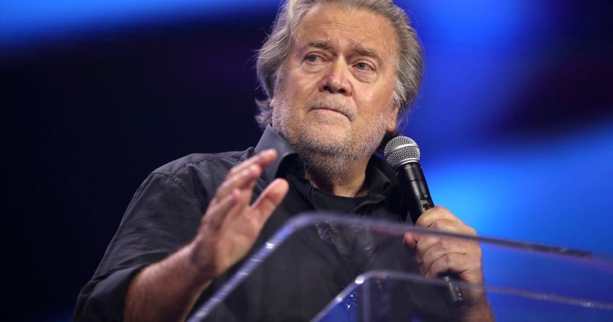Steve Bannon Releases First Statement On Being Mentioned In The Epstein ...