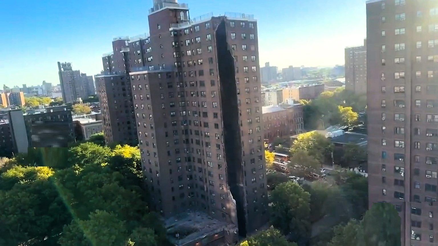 BREAKING: Explosion and Partial Collapse of High-Rise in NYC | WLT Report
