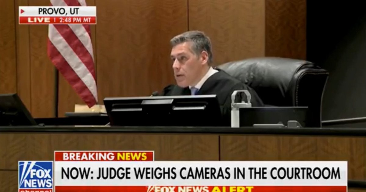 HUGE: Judge Issues Ruling on Courtroom Camera Ban in Tyler Robinson ...