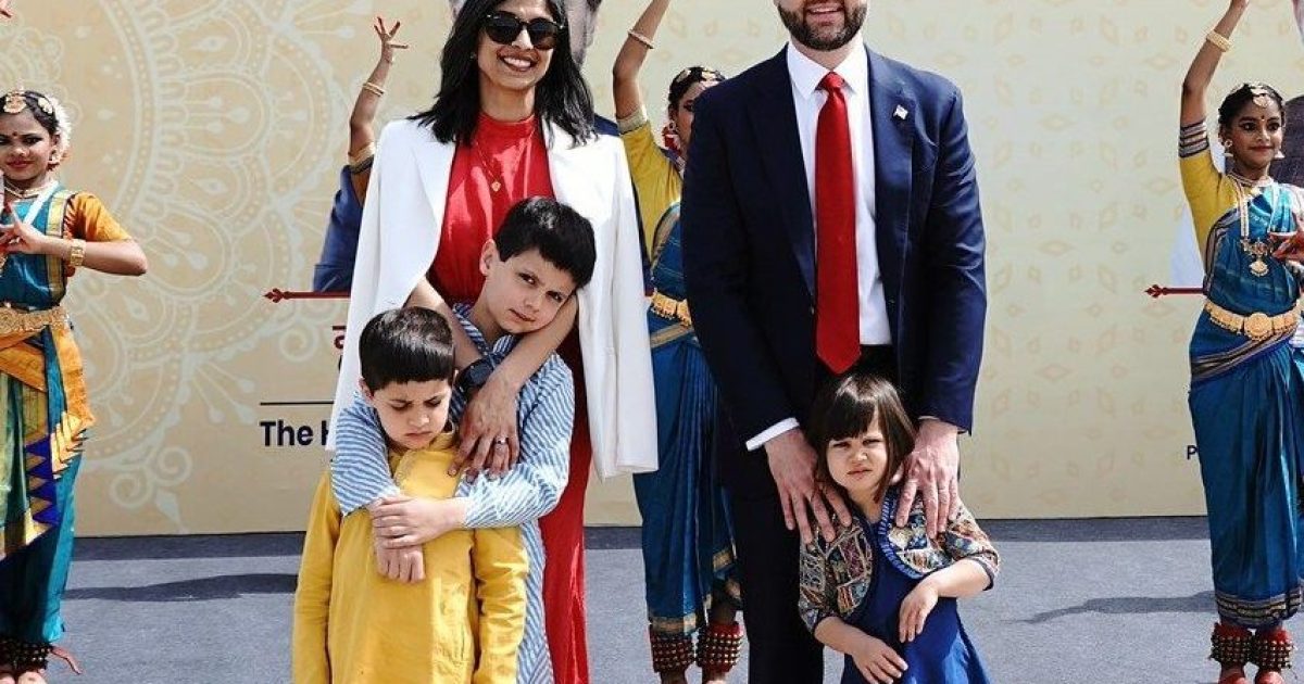 GOOD NEWS: Second Lady Usha Vance Announces Pregnancy With Fourth Child ...