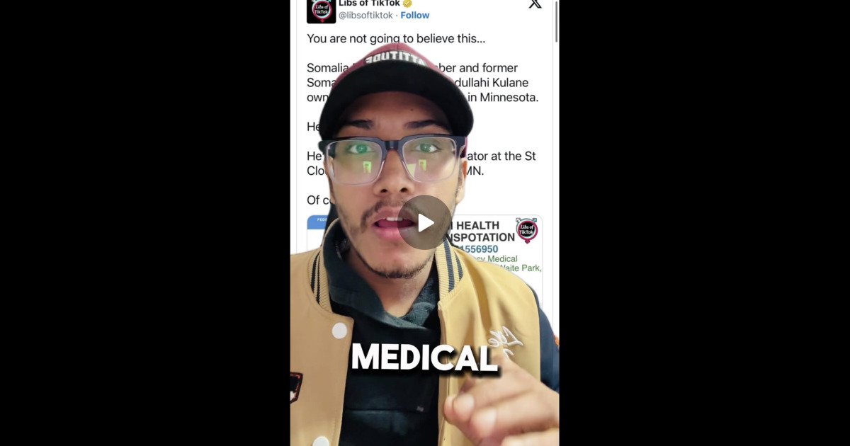 ALI REACTS: A Somali Lawmaker Running U.S. Healthcare Business in ...