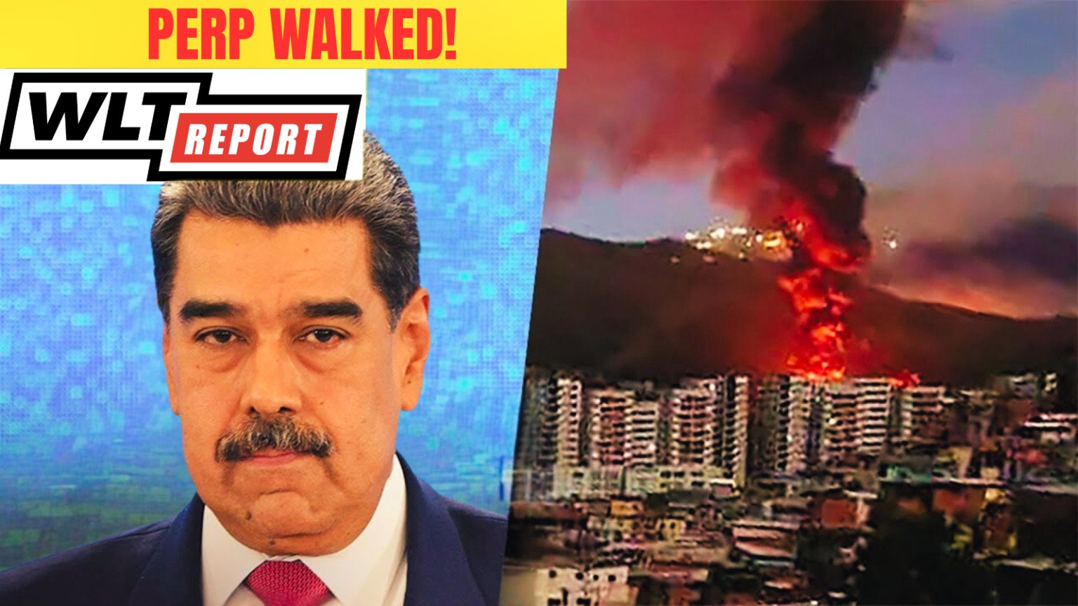 WATCH: MASSIVE "Perp Walk" For Maduro Upon Arriving In NYC! | WLT Report