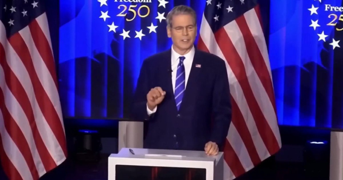Treasury Secretary Scott Bessent BLASTS Gavin Newsom: "Patrick Bateman ...
