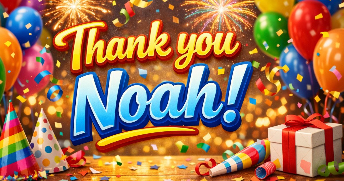 "THANK YOU NOAH!" | WLT Report