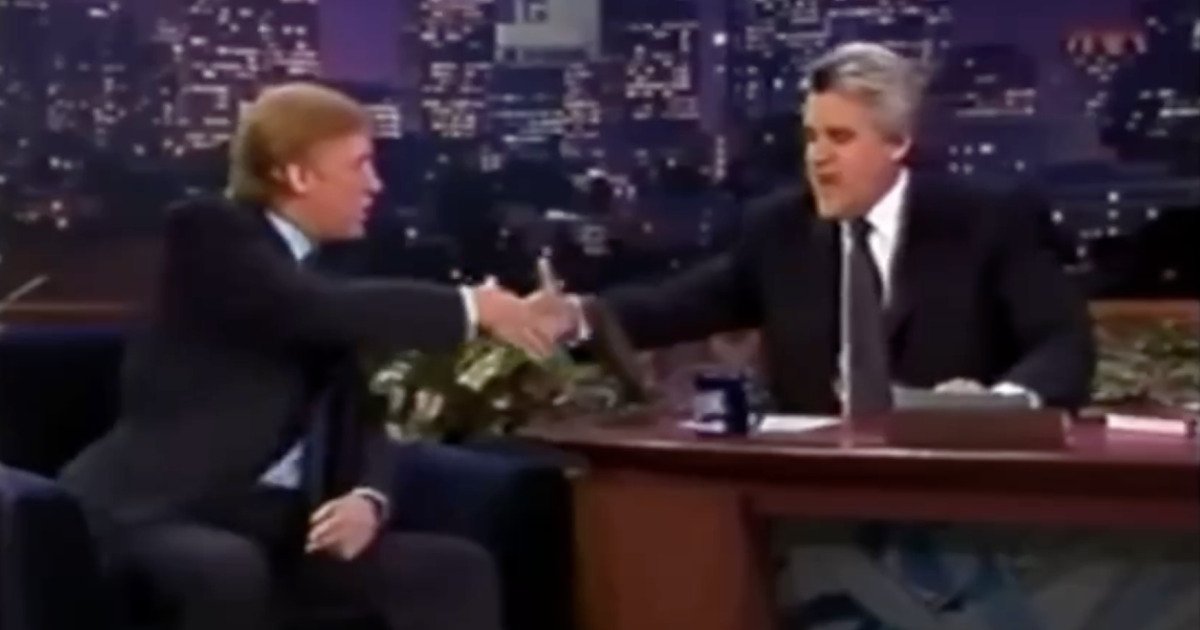 MUST SEE: President Trump on Jay Leno In 1999 -- First Run For ...