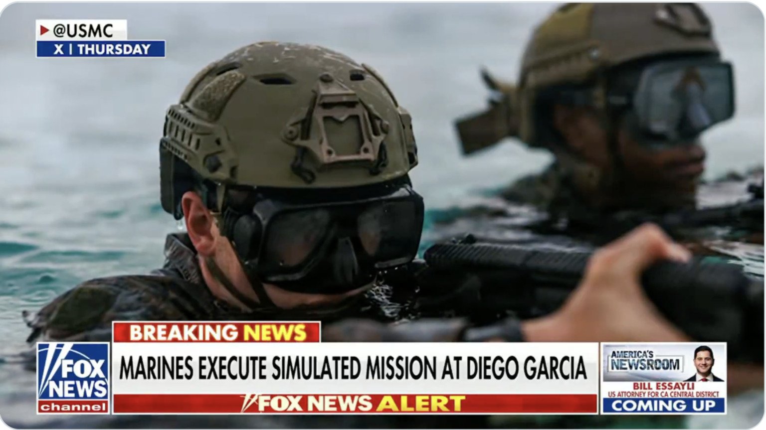 NEW: Marines Begin Amphibious “Training Exercise” Near Diego Garcia as ...