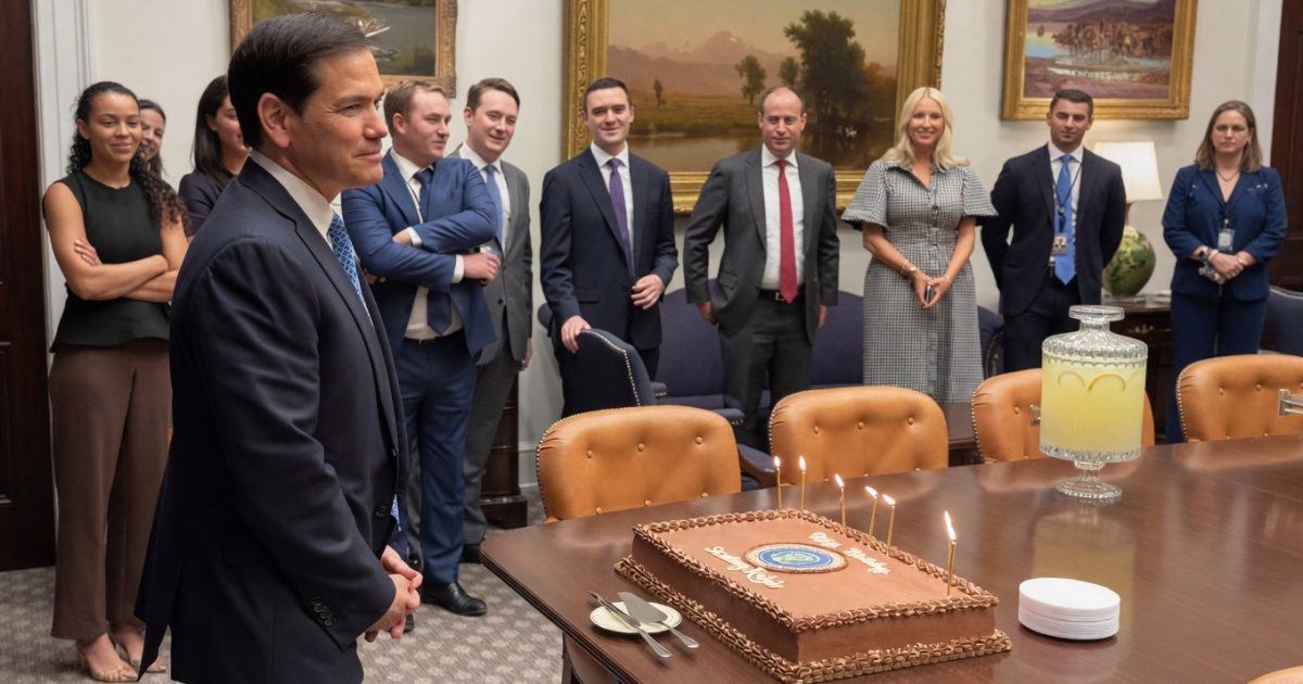 WATCH: White House Holds Birthday Party for Marco Rubio | WLT Report