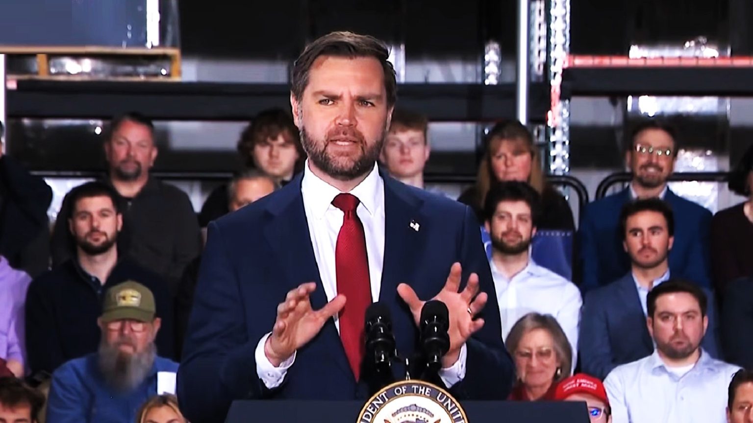 Vice President JD Vance Sends Clear Message to Iran: A Nuclear Weapon ...