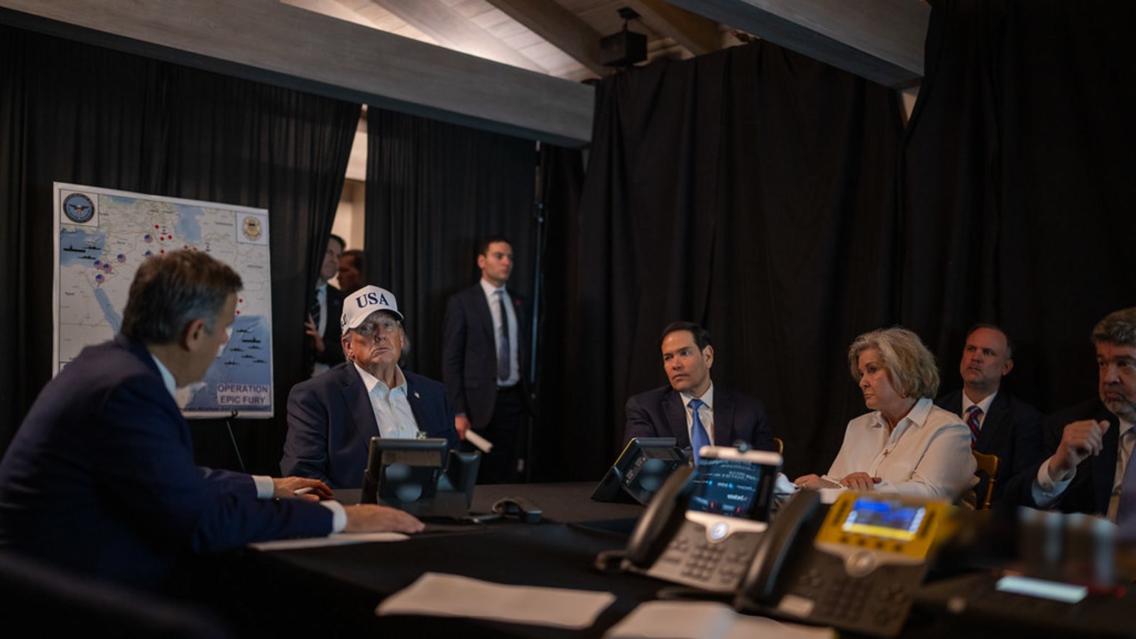 President Trump Lays Down Hard Red Lines for Iran Deal, Convenes ...