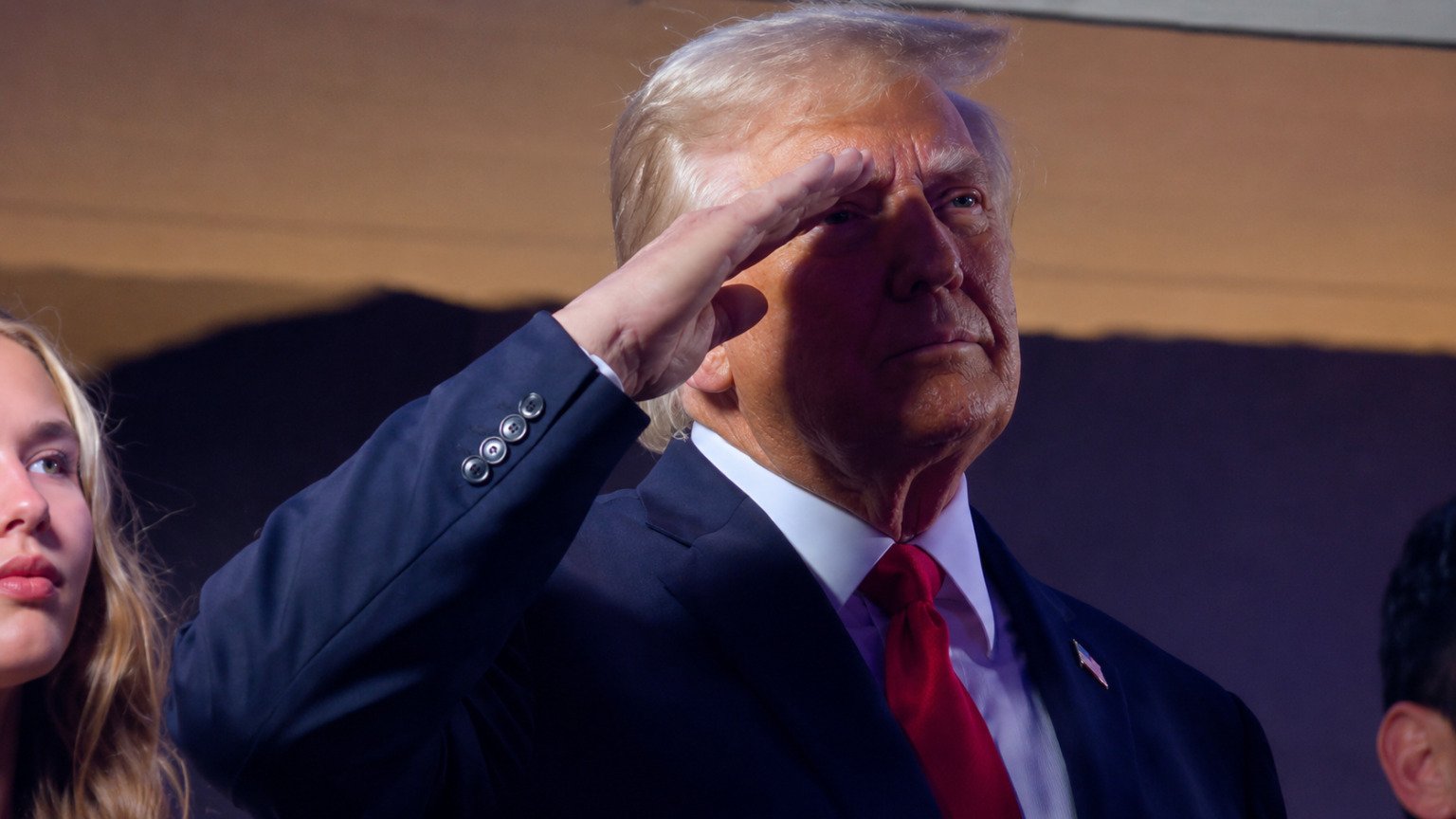 President Trump Arrives To Madison Square Garden To Watch The NBA ...