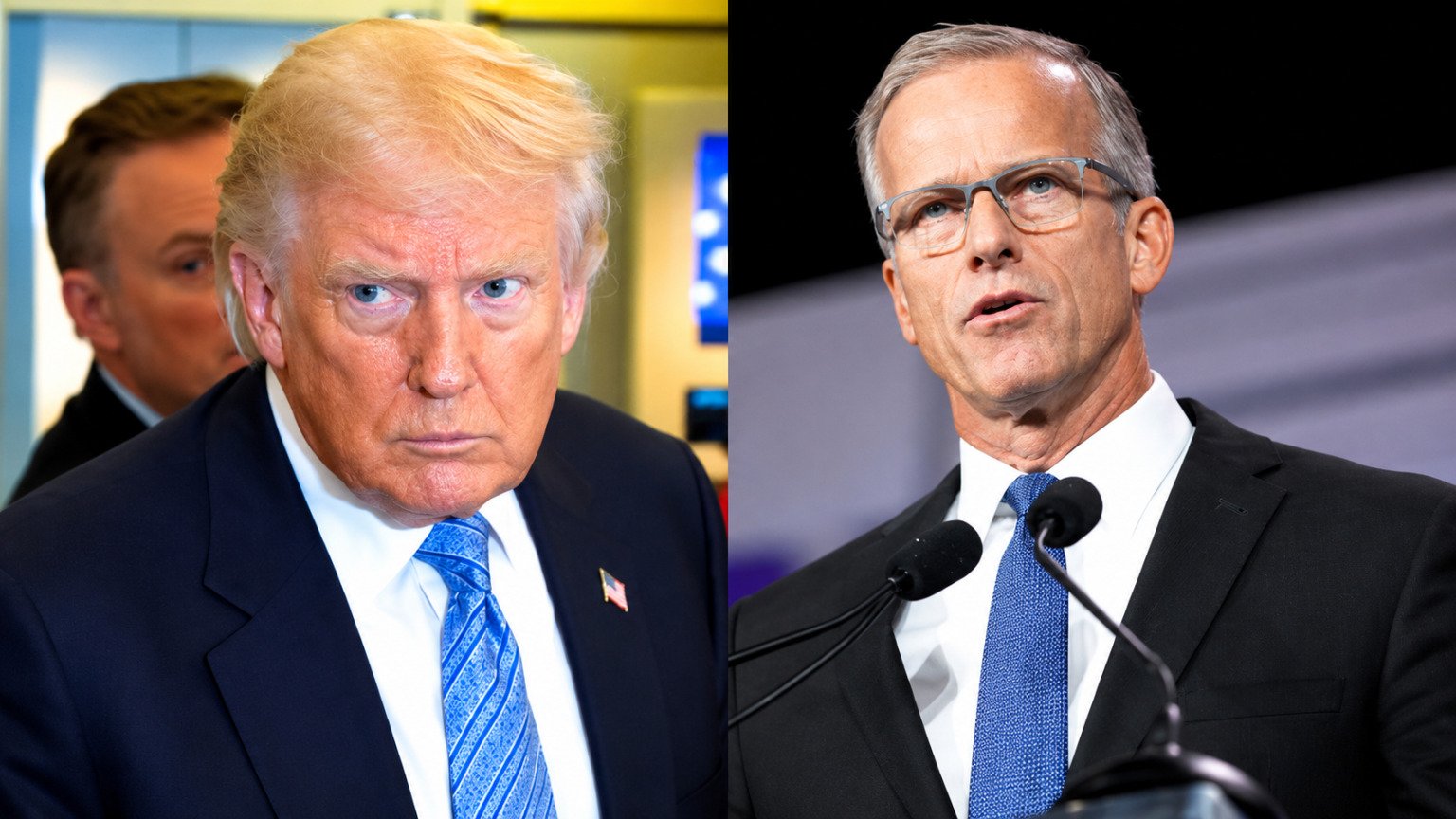 President Trump Calls for John Thune to FIRE Senate Parliamentarian to ...